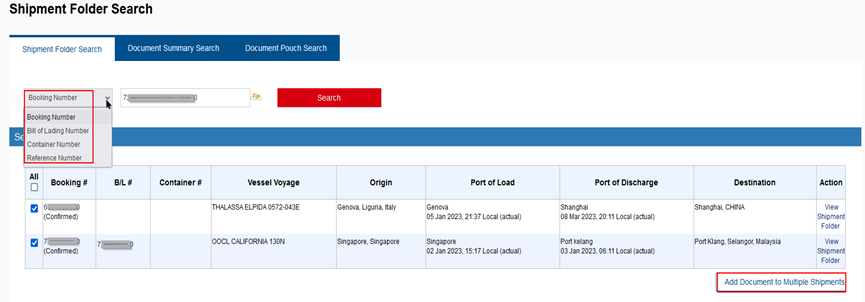 COSCO _E-LOI FAQ for customers